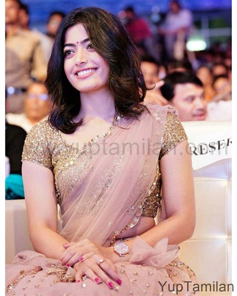 Rashmika Saree Wallpapers Wallpaper Cave Stylish Actresses Most