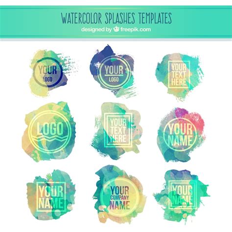 기호 워터마크 템플릿 이미지 Freepik에서 무료 다운로드