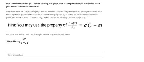 Solved What Is The Output Value At A Give Your Answer To Chegg