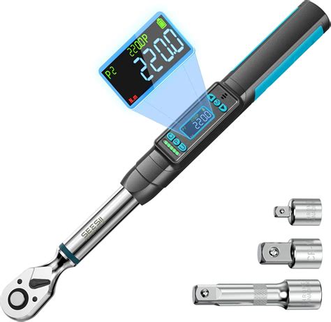 Seesii Digital Torque Wrench 220n·m Instruction Manual