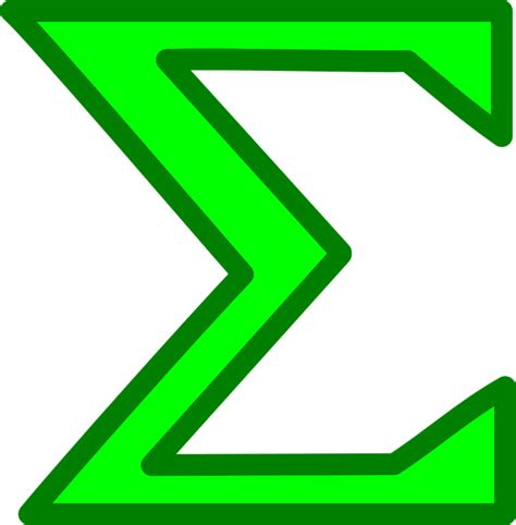Download Sigma Sum Summation Royalty Free Vector Graphic Pixabay