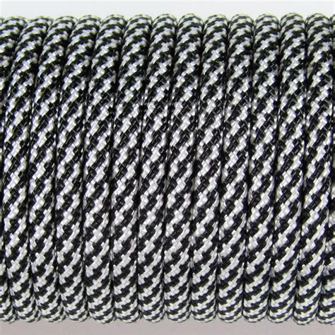 Шнур-паракорд (Paracord Type III 550 - 4 мм) Spiral Black & White 087 ...