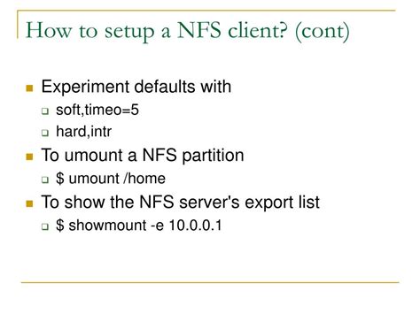 Ppt Nfs Network File System Powerpoint Presentation Free Download Id3423718