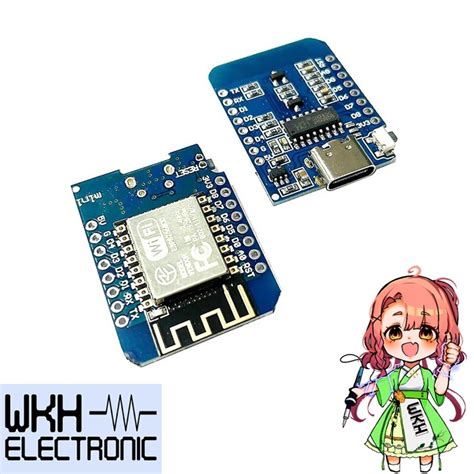 Wemos D1 Mini Type C Nodemcu 4mb Lua Wifi Iot Internet Esp8266 Esp 12 E