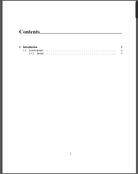 Custom Table Of Contents Layout TeX LaTeX Stack Exchange