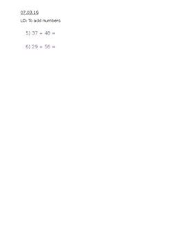 Adding Numbers Differentiated By Steph Unsworth TpT