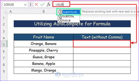 How To Use Autocomplete In Excel Vba Design Talk