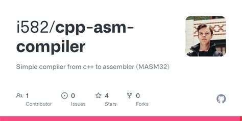 Github I582cpp Asm Compiler Simple Compiler From C To Assembler