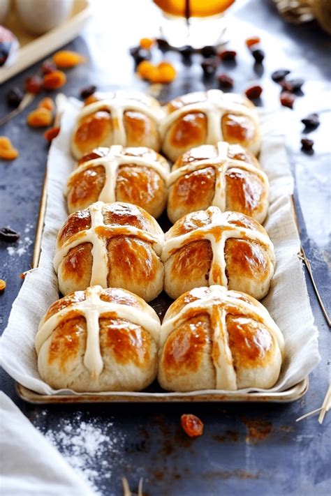 Easter Hot Cross Buns Recipe Lets Foodie