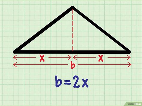 Comment Déterminer La Surface Dun Triangle Isocèle