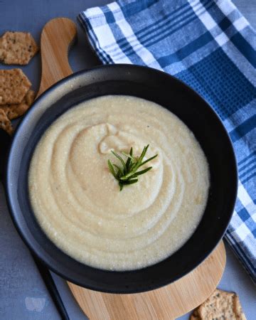 Slow Cooker Creamy Garlic Parsnip Soup The Lazy Slow Cooker