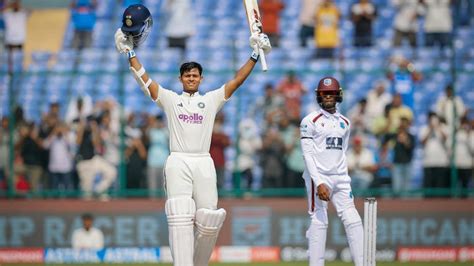 Yashasvi Jaiswal Scripts Test Records With 175 Vs Wi Stats