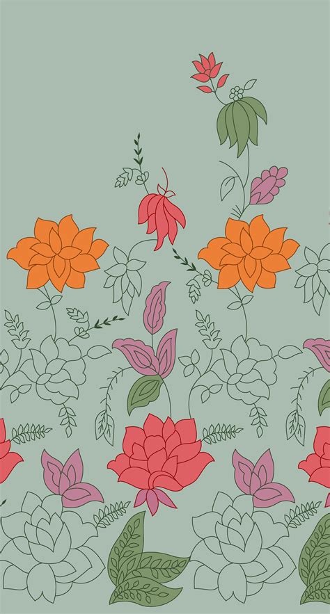 Floral Border Design