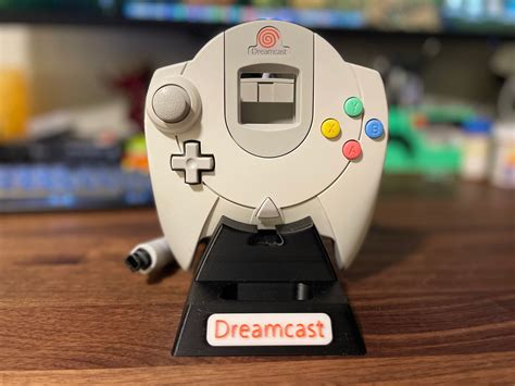Sega Dreamcast Controller And Vmu Display Etsy