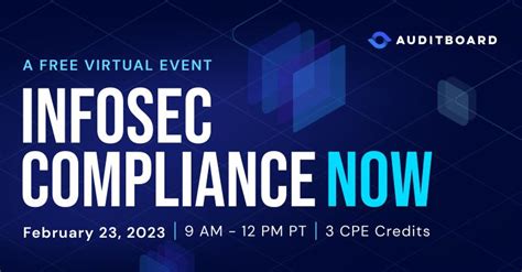 Justine Mclean En Linkedin Infosec Compliance Now A Free Virtual Event By Auditboard