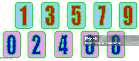 벡터 Eps10을 세는 법을 배우는 아이들을 위한 다채로운 수학 숫자 세트 0에 대한 스톡 벡터 아트 및 기타 이미지 0 1 2 Istock