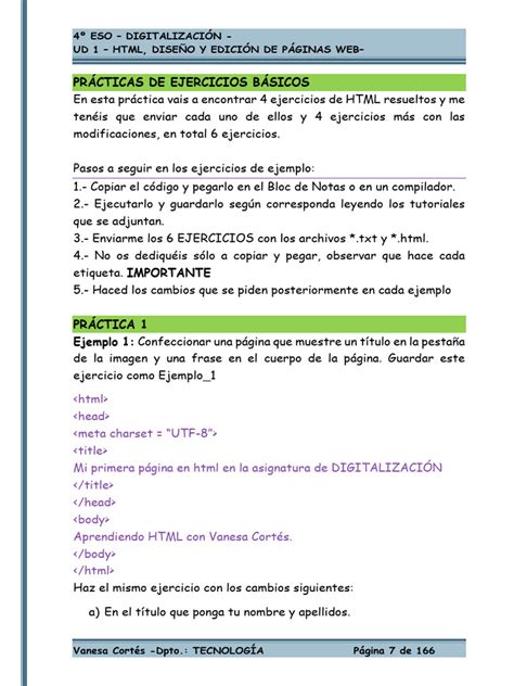 4ºtedi Html P1 Pdf Html Script Java