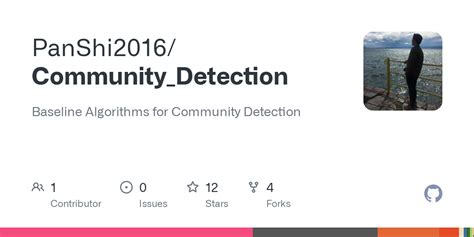 GitHub PanShi Community Detection Baseline Algorithms For Community Detection