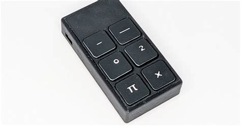 6 Key Usb Keypad By Steve Degroof Download Free Stl Model