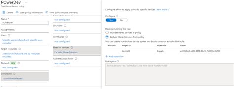 Conditional Access Policy Allow From Device Microsoft Qanda