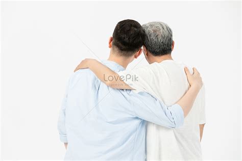 중년 및 노인 아버지와 아들 사진 무료 다운로드 Lovepik
