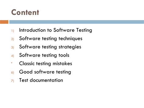 Basic Software Testing Concepts Ppt Computer Software And