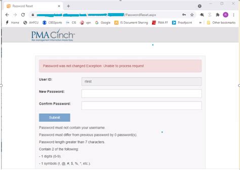 Password Reset Functionality Breaks When Referrer Policy Header Is