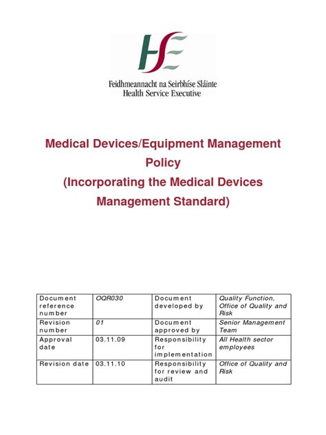 Medical Devices Equipment Pdf Medical Device Standardization