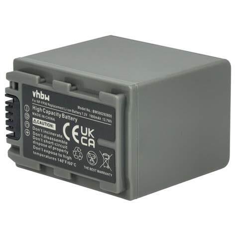 Batterie Remplace Sony Np Fp60 Np Fp51 Np Fp50 Np Fp30 Np Fp70 Pour