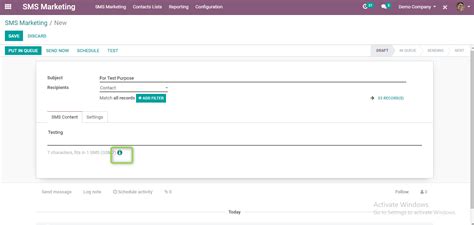 SMS Marketing Module In Odoo Globalteckz