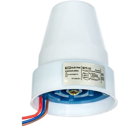 Фотореле TDM ELECTRIC ФРЛ-02 SQ0324-0002 - выгодная цена, отзывы ...