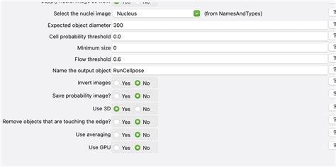 Question About Running CellPose Through CellProfiler In D Usage Issues Image Sc Forum