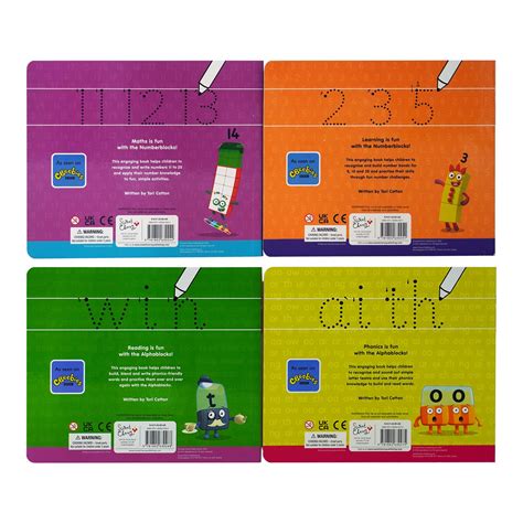 Numberblocks And Alphablocks Let S Learn Numbers And Letters Box Set