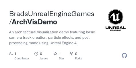 GitHub BradsUnrealEngineGames ArchVisDemo An Architectural Visualization Demo Featuring Basic