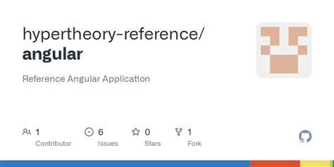 GitHub Hypertheory Reference Angular Reference Angular Application