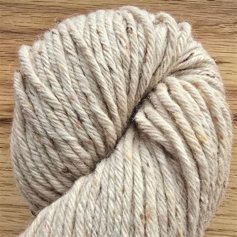 Estelle Eco Tweed Chunky 01 Natural True North Yarn Co