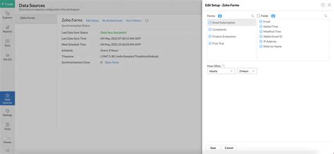 Zoho Forms Zoho Analytics Help