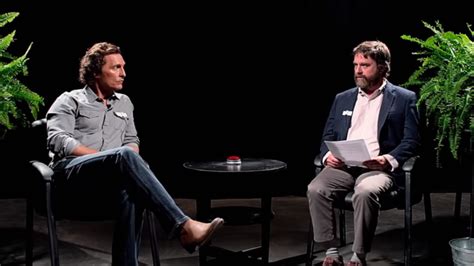 Zach Galifianakis Takes On Matthew McConaughey Will Ferrell Chrissy Teigen In Between Two