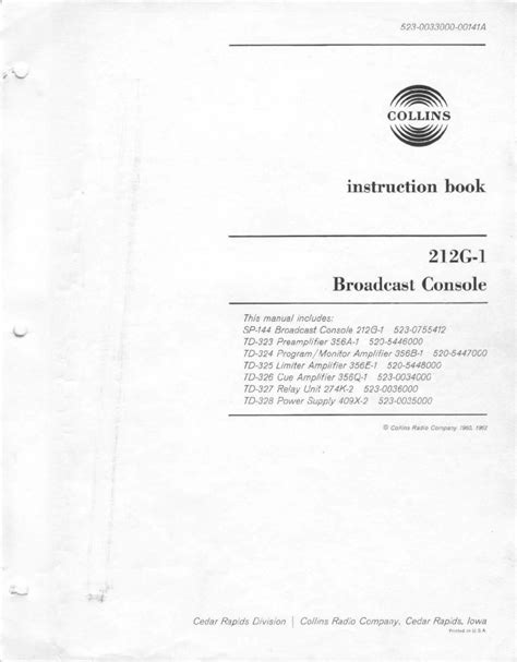 Pdf 212g Lbroadcast Console 2120 1 Functional Block Diagram C583