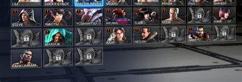 All My Locked Characters Turned Into Alisa R Tekken