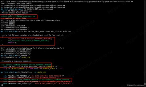 2023 09 04 Linux 让shell编译脚本里面设置的环境变量改变kernel里面驱动文件的宏定义值方法，我这里用来做修改固件版本