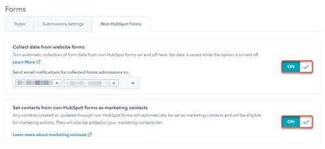 Use Non Hubspot Forms