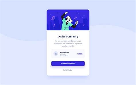 Frontend Mentor Order Summary Card With Css Flexbox Coding Challenge