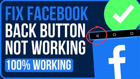 Guide Fixing The Facebook Back Button Stopped Working Issue Sb Seo Agency