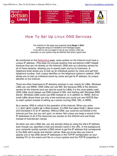 pdf linux dns server lan dokumen tips