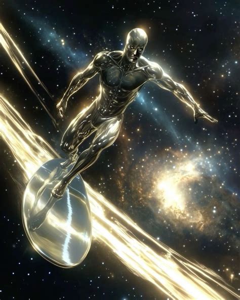 Fondo De Pantalla De Silver Surfer Abyss