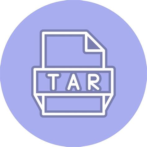 Tar File Format Icon 15824181 Vector Art At Vecteezy