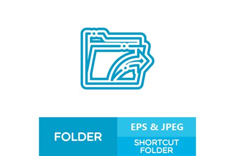 Folder Icon Shortcut Folder Graphic By Beldonbenediktus Creative Fabrica