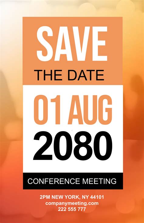 Free Conference Poster Templates Editable And Printable
