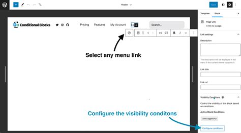How To Create Logged In Navigation With WordPress Full Site Editing Conditional Blocks